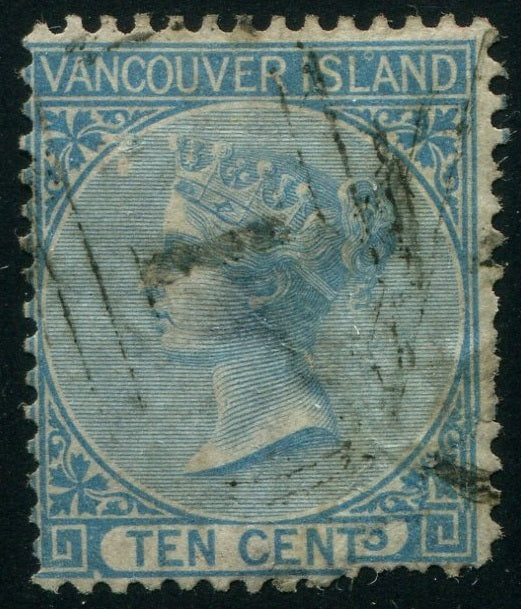 Provincial Stamp - British Columbia #6 - Used - Deveney Stamps