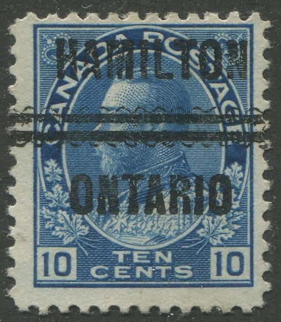 Canada Town & City Precancel - HAMILTON 1-117 - Deveney Stamps