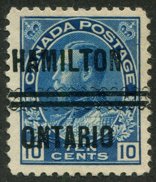 Canada Town & City Precancel - HAMILTON 1-117 - Deveney Stamps
