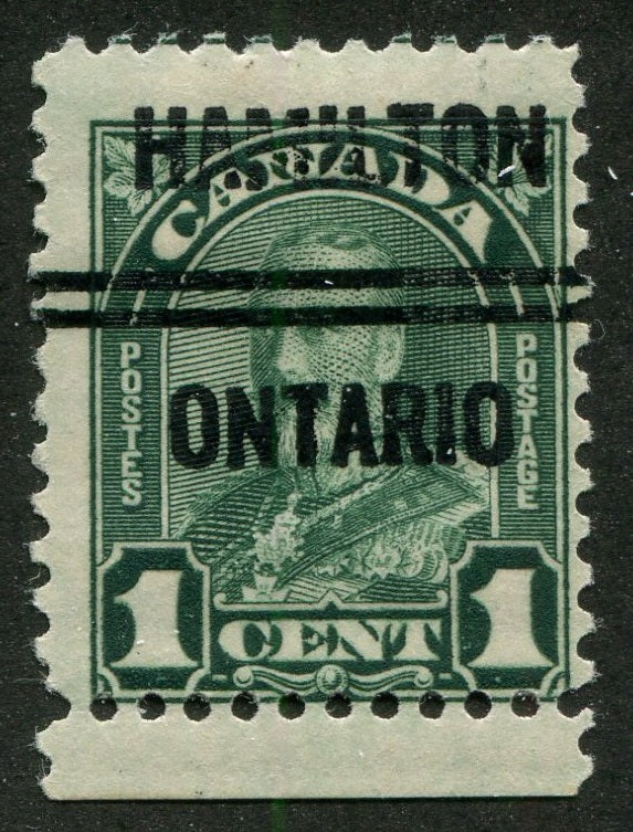 Canada Town & City Precancel - HAMILTON 4-163b - Deveney Stamps