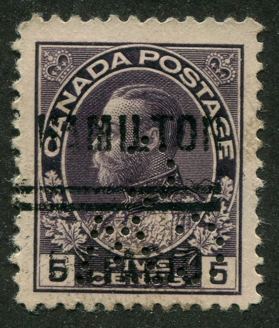 Canada Town & City Precancel - HAMILTON P-1-112 - Deveney Stamps