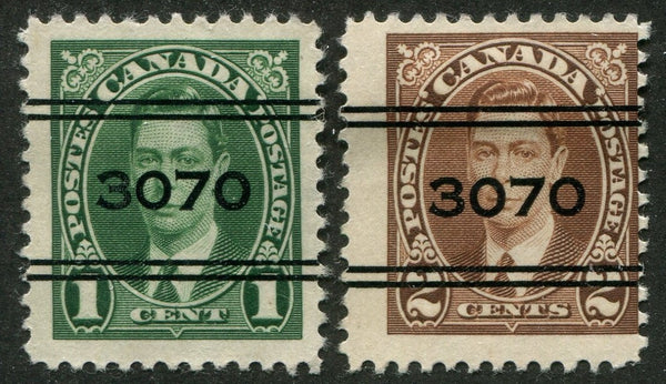 Canada Town & City Precancel - LONDON 5-231-E, 5-232-E - Deveney Stamps