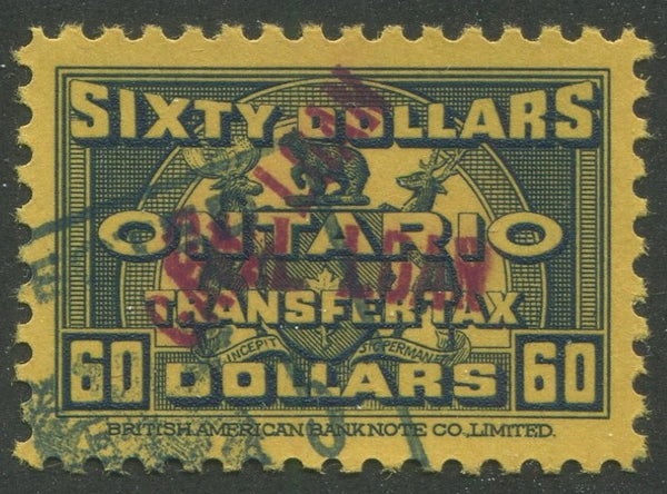 Canada Provincial Revenue - OST31 - Used - Deveney Stamps