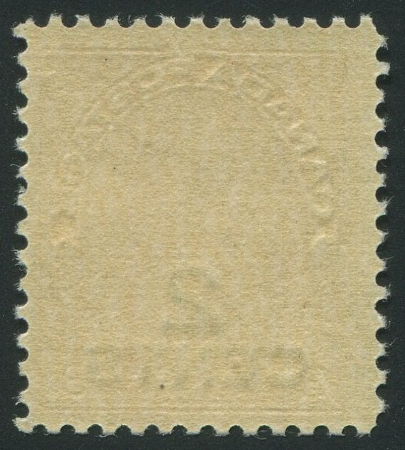 Canada #140a - Mint Double Surcharge - Deveney Stamps