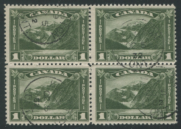 Canada Used Stamp - Canada #177 Block of 4 - Deveney Stamps