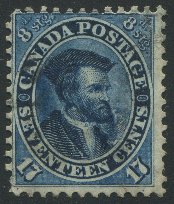 Canada #19ii - Used Major Re-Entry - Deveney Stamps