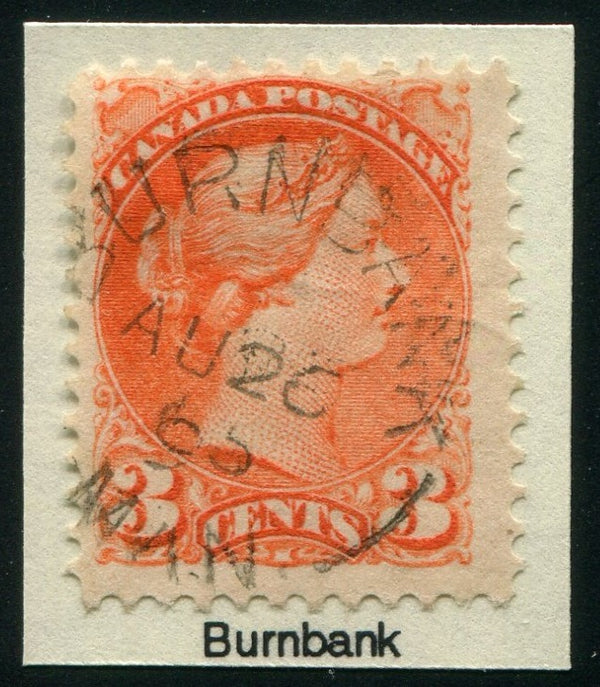 Canada #41 - Used, UNLISTED Stitch Watermark - Deveney Stamps
