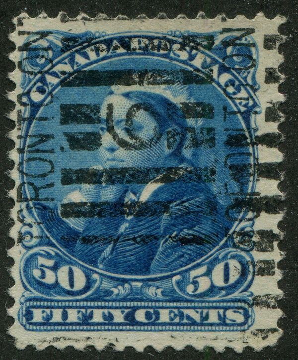 Canada #47i - Used Re-Entry - Deveney Stamps