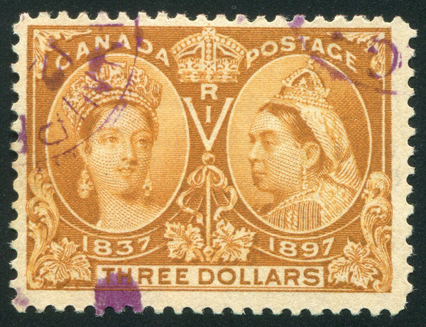 Canada #63i - Used Re-Entry - Deveney Stamps