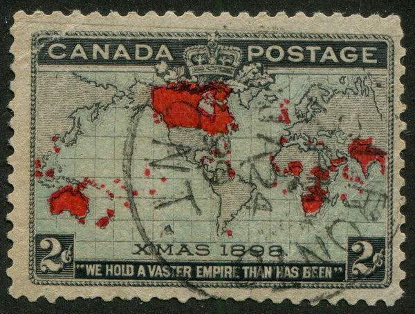 Canada #85 - Used Major Re-Entry - Deveney Stamps