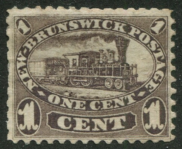 Provincial Stamp - New Brunswick #6a - Used - Deveney Stamps