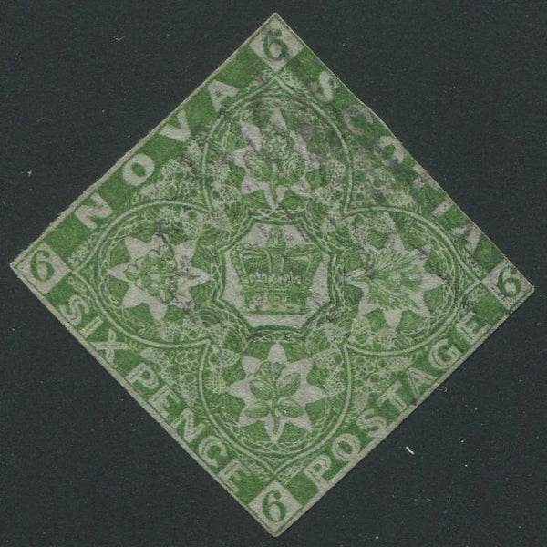 Provincial Stamp - Nova Scotia #4 - Used - Deveney Stamps