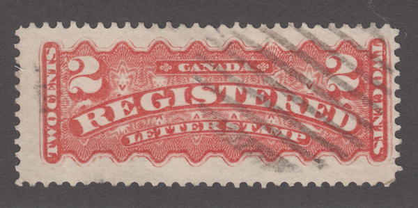 CANADA B.O.B. F1 USED RE-ENTRY REGISTRATION STAMPS 210125 - Deveney Stamps