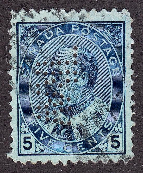 Canada #91 - Used Major Re-Entry - Deveney Stamps