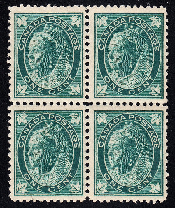 Canada Mint Stamp - Canada #67 Block of 4 - Deveney Stamps
