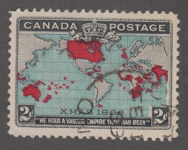 Canada #86 - Used, Major Re-entry - Deveney Stamps