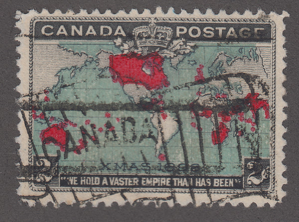 Canada #86 - Used, Major Re-entry - Deveney Stamps