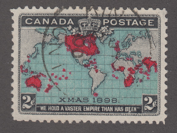 Canada #86 - Used, Major Re-entry - Deveney Stamps
