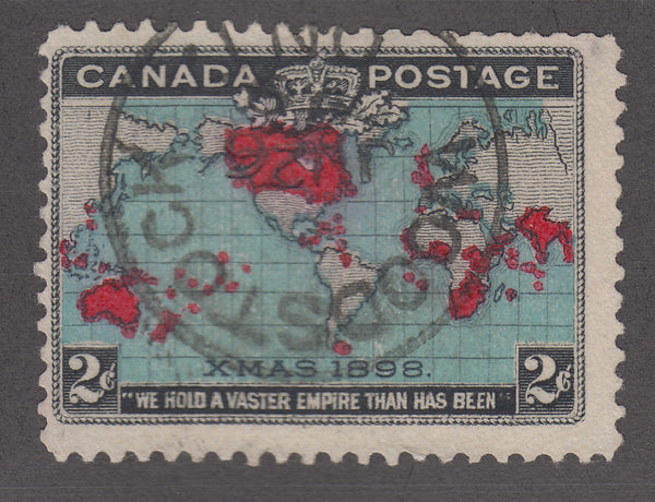 Canada #86 - Used, Major Re-entry - Deveney Stamps