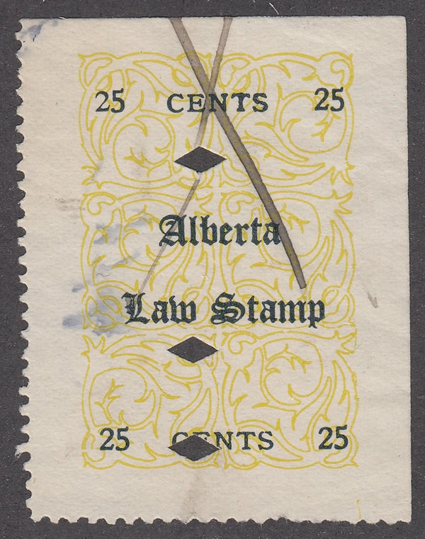 Canada Provincial Revenue - AL8e - Used - Deveney Stamps