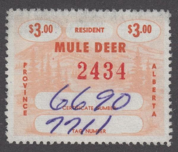 Canada Provincial Revenue - AW49 - Used - Deveney Stamps