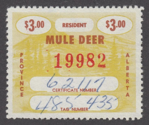 Canada Provincial Revenue - AW93 - Used - Deveney Stamps