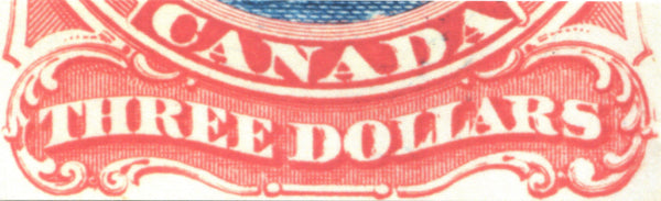 CANADA REVENUE FB36 PLATE PROOF RE-ENTRY FEDERAL BILL STAMP 200825 ...