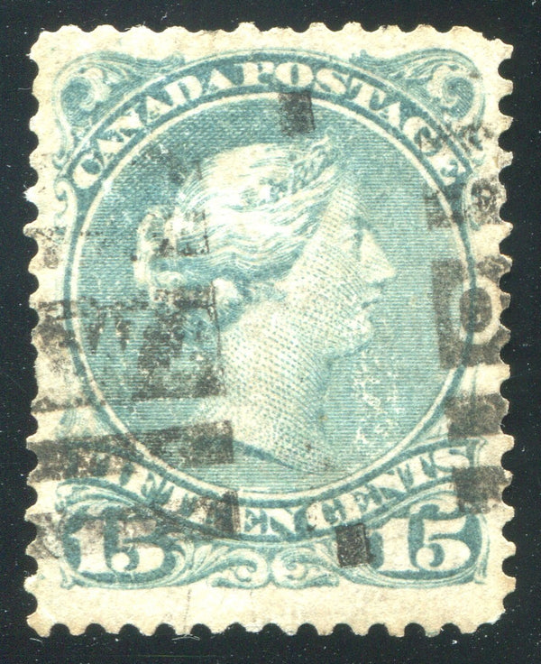 Canada #30b - Used Major Re-Entry - Deveney Stamps