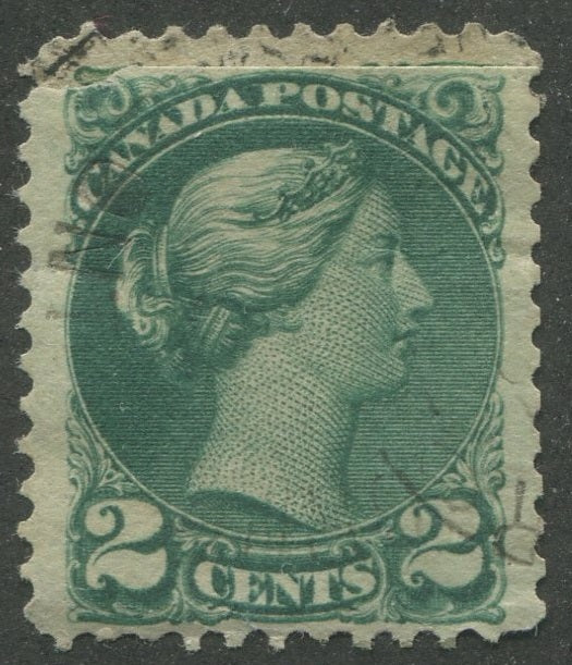 Canada #36x - Used Vertical Stitch Watermark - Deveney Stamps