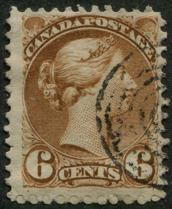 Canada #39ii - Used Major Re-entry - Deveney Stamps