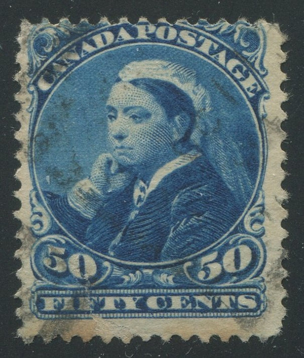 Canada #47ii - Used Vertical Stitch Watermark - Deveney Stamps