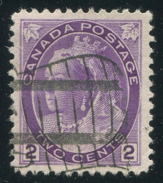 Canada #76 - Used Horizontal Stitch Watermark - UNLISTED - Deveney Stamps