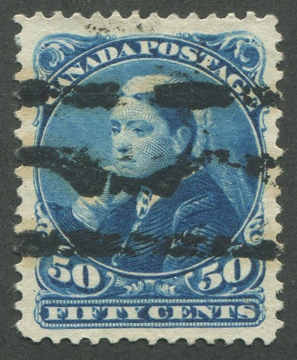 Canada Bar Precancel - U-47, Major Re-entry - Deveney Stamps