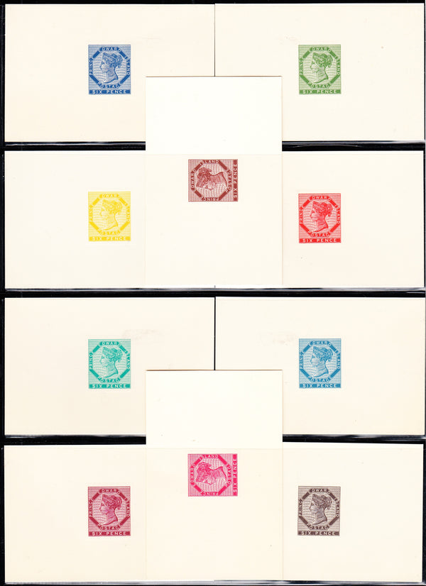 Provincial Stamp - Prince Edward Island #7 - REPRINT Die Proof Set ...