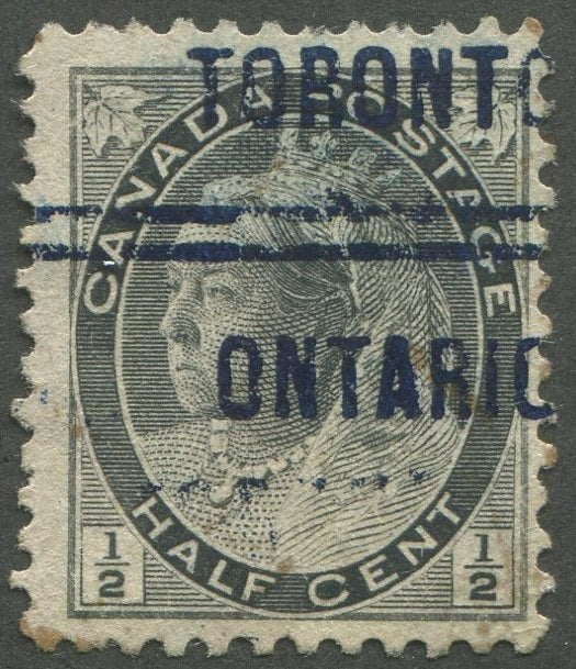 Canada Town & City Precancel - TORONTO 3-74-UD Unlisted - Deveney Stamps