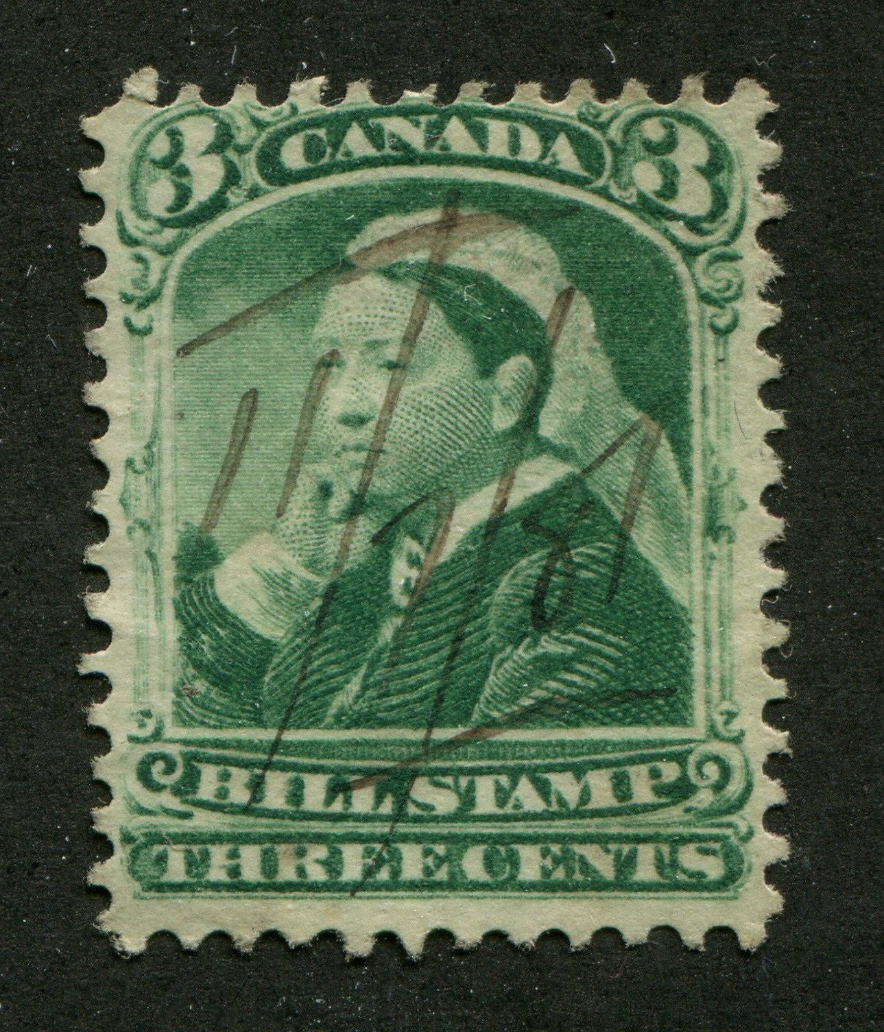 Canada Federal Revenue - FB40g - Used Re-Entry - Deveney Stamps