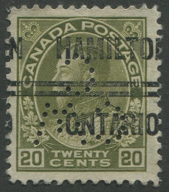 Canada Town & City Precancel - HAMILTON P-4-119 - Deveney Stamps