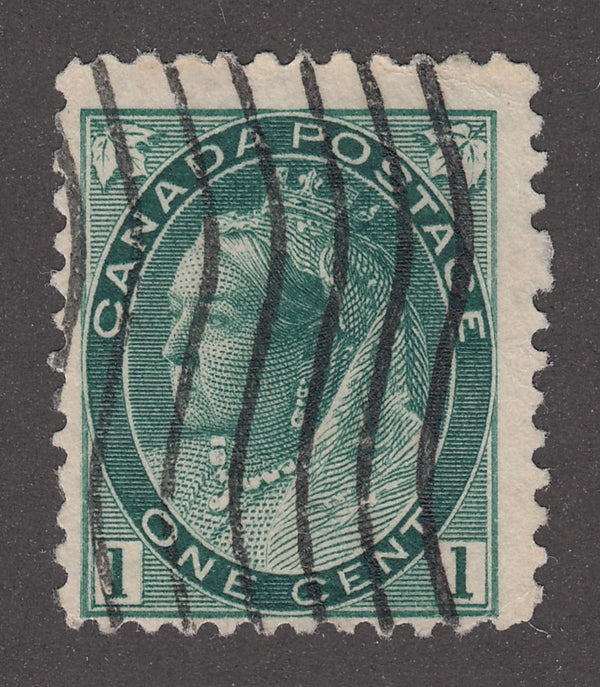 Canada #75 - Used, Major Re-Entry - Deveney Stamps