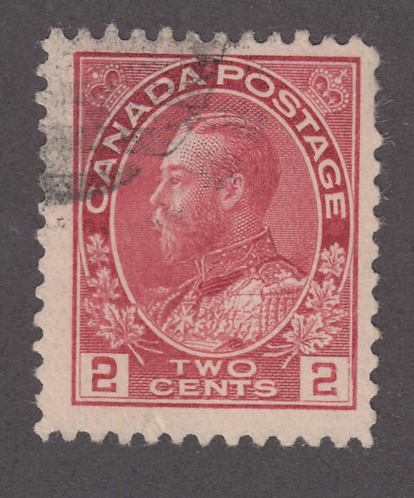 CANADA #106 USED MAJOR RE-ENTRY 180227 - Deveney Stamps
