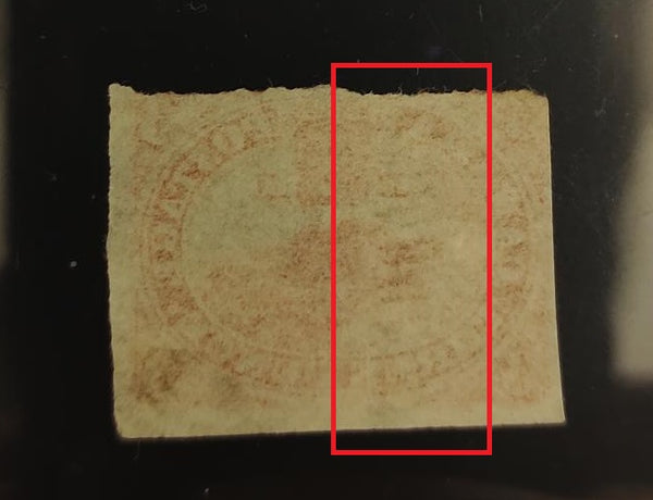 Canada #4d, x - Used Stitch Watermark - Deveney Stamps