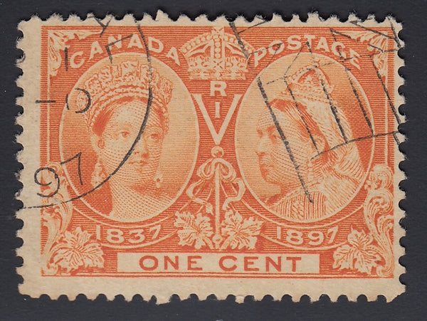 CANADA #51 USED STITCH WATERMARK 180219 - Deveney Stamps