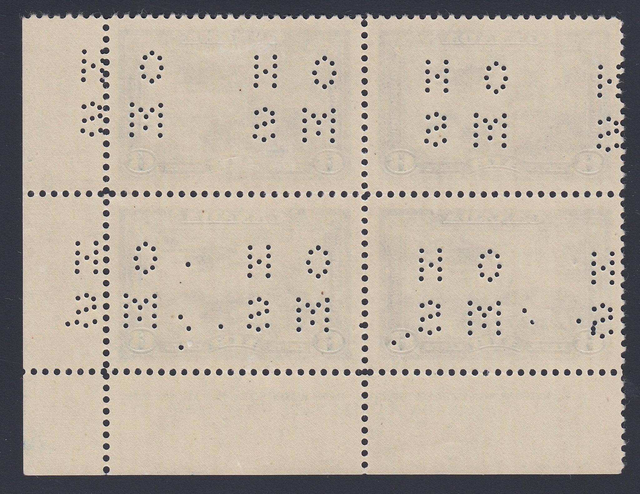 CANADA B.O.B. OC6 'A, AX' MINT 4-HOLE OHMS 042518 - Deveney Stamps