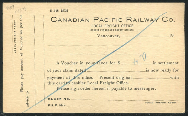 Canadian Railway Pictorial Postcard Giant's Steps, Alta. - CPR E74 ...