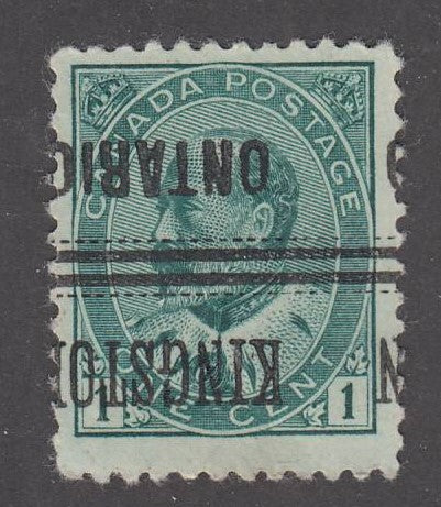 Canada Town & City Precancel - KINGSTON 1-89-I - Deveney Stamps