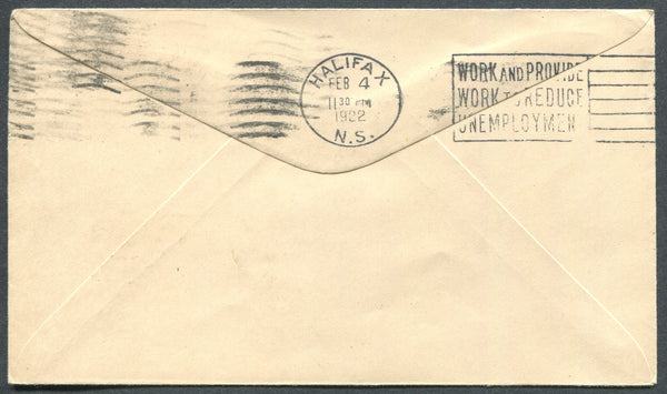 Provincial Stamp - Newfoundland C3 - Used on Cover - Deveney Stamps