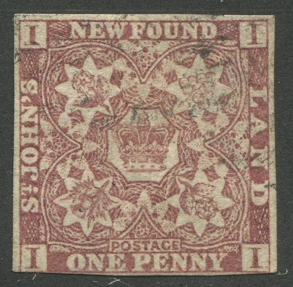 Provincial Stamp - Newfoundland #1 - Used - Deveney Stamps