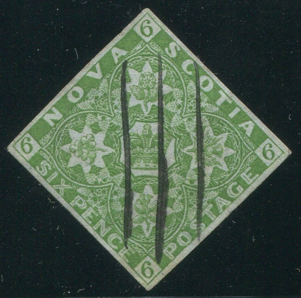 Provincial Stamp - Nova Scotia #4 - Used - Deveney Stamps