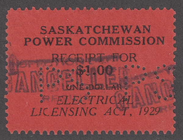 Canada Provincial Revenue - SE8a - Used - Deveney Stamps