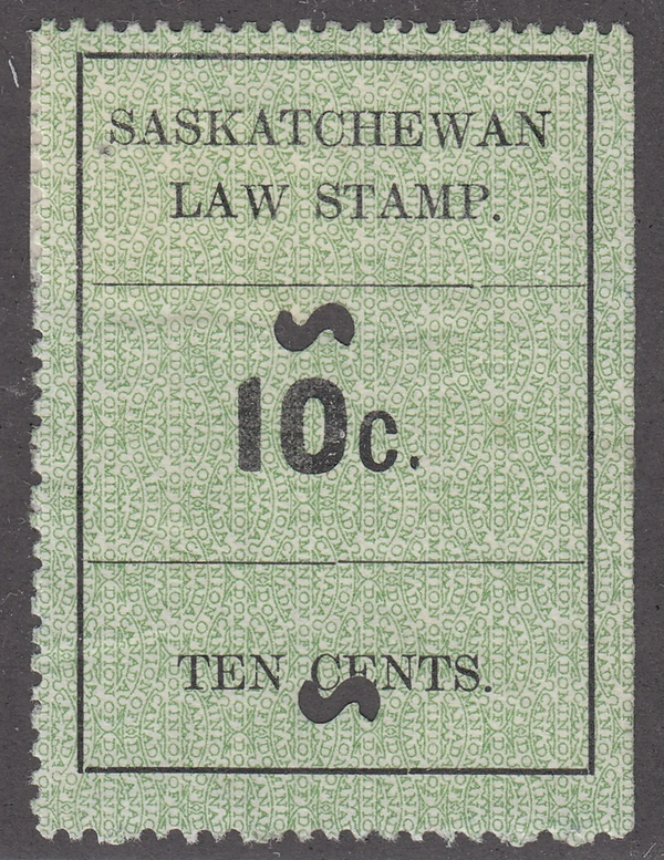 CANADA REVENUE SL22 USED UNLISTED OFFSET SASKATCHEWAN LAW 210309 ...