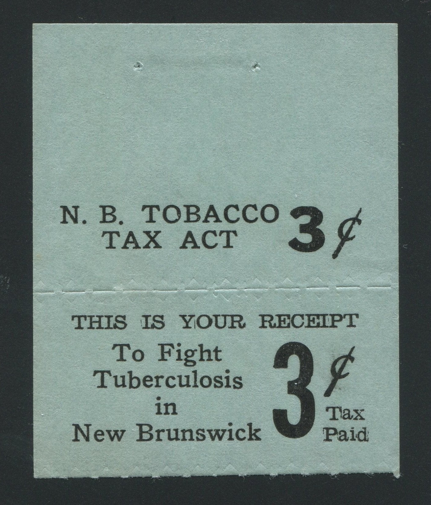 CANADA REVENUE NBT6 - Deveney Stamps